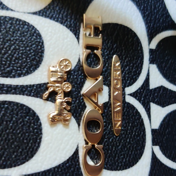 Coach | Bags | New Goldblack Multi Andrea Carryall In Signature Canvas ...